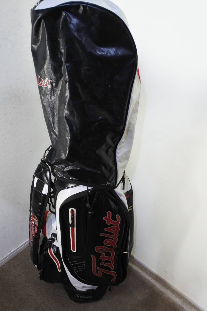 Yahoo!オークション - 【KSD/F/51】タイトリスト 訳ありキャディバッグ...