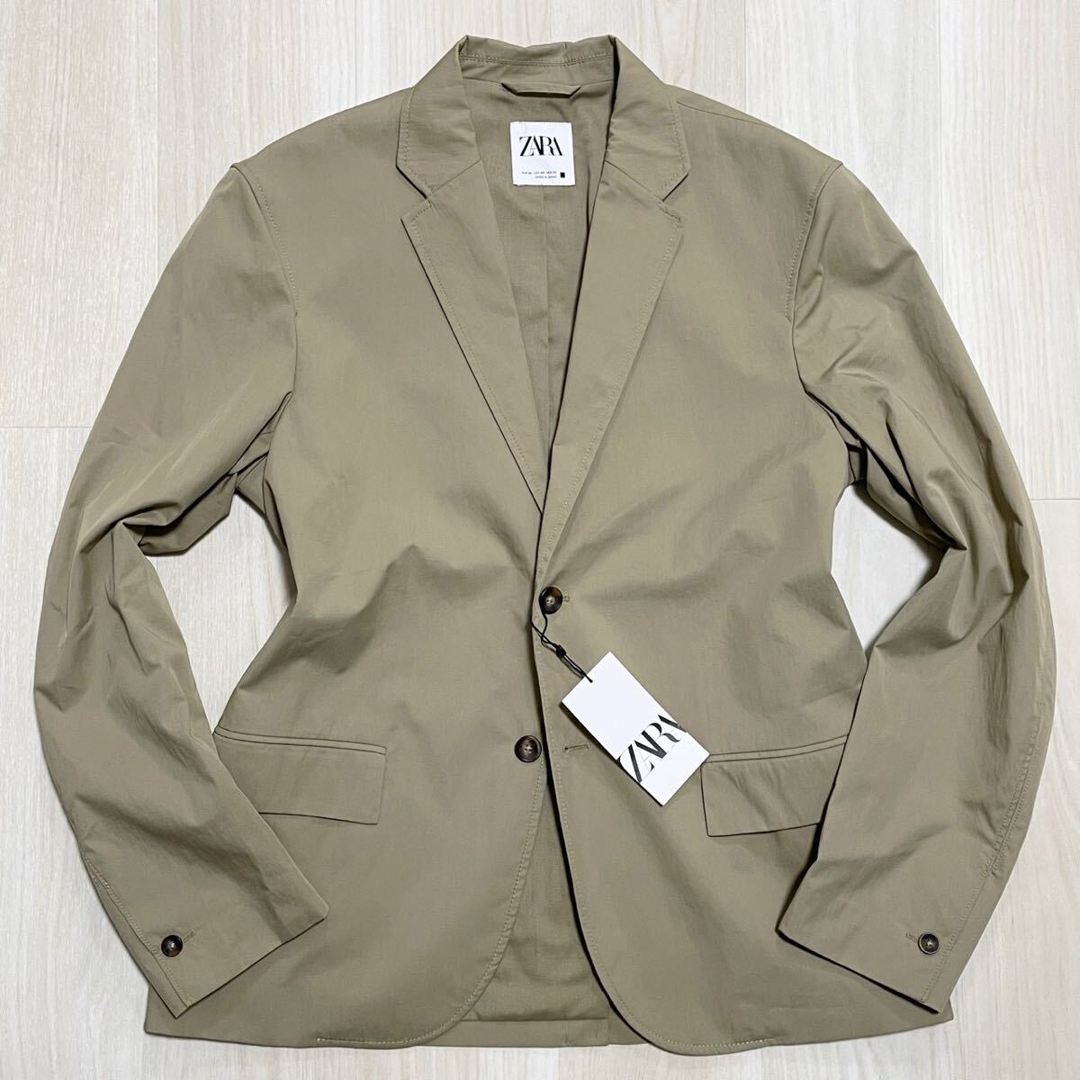 Yahoo!オークション - ZARA【XLサイズ位 未使用 タグ付】テーラードジ...