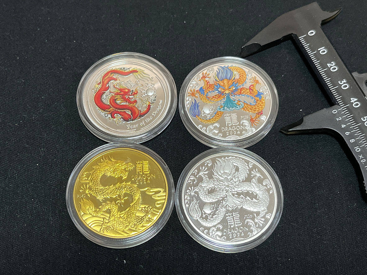 Yahoo!オークション - 【A088】オーストラリア記念金貨 銀貨 コイン カ...