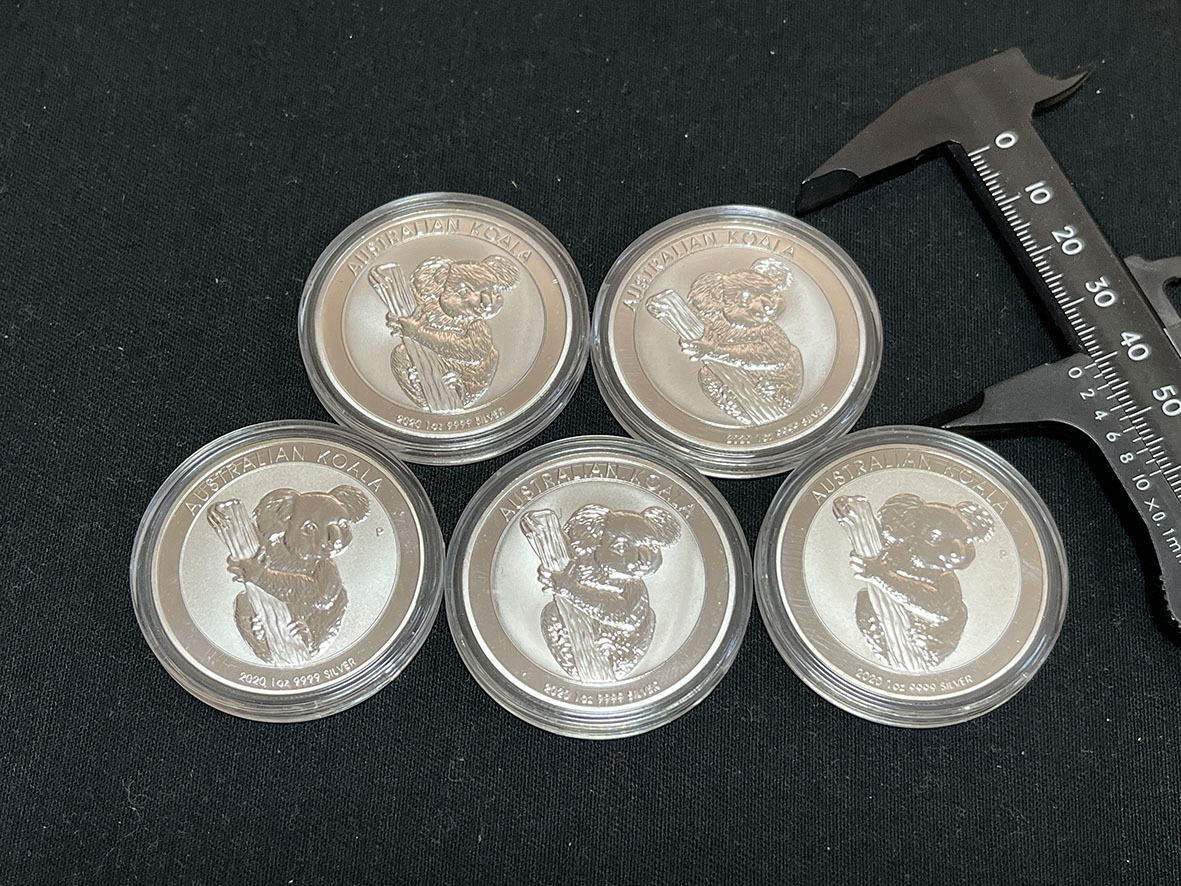Yahoo!オークション - 【A090】2020年オーストラリア記念銀貨 コイン ...