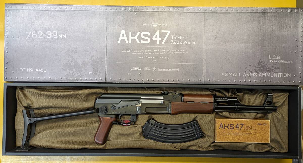 Yahoo!オークション - 【未使用】東京マルイ 次世代電動ガン AKS47 タ...