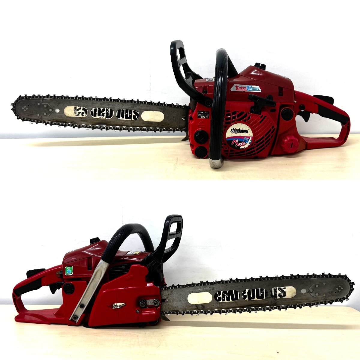 Yahoo!オークション - K369 新ダイワ エンジン チェーンソー E1042S ...