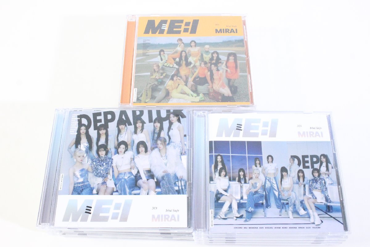 Yahoo!オークション - 639 ME I 2024 Debut Single MIRAI CD DVD パッ...