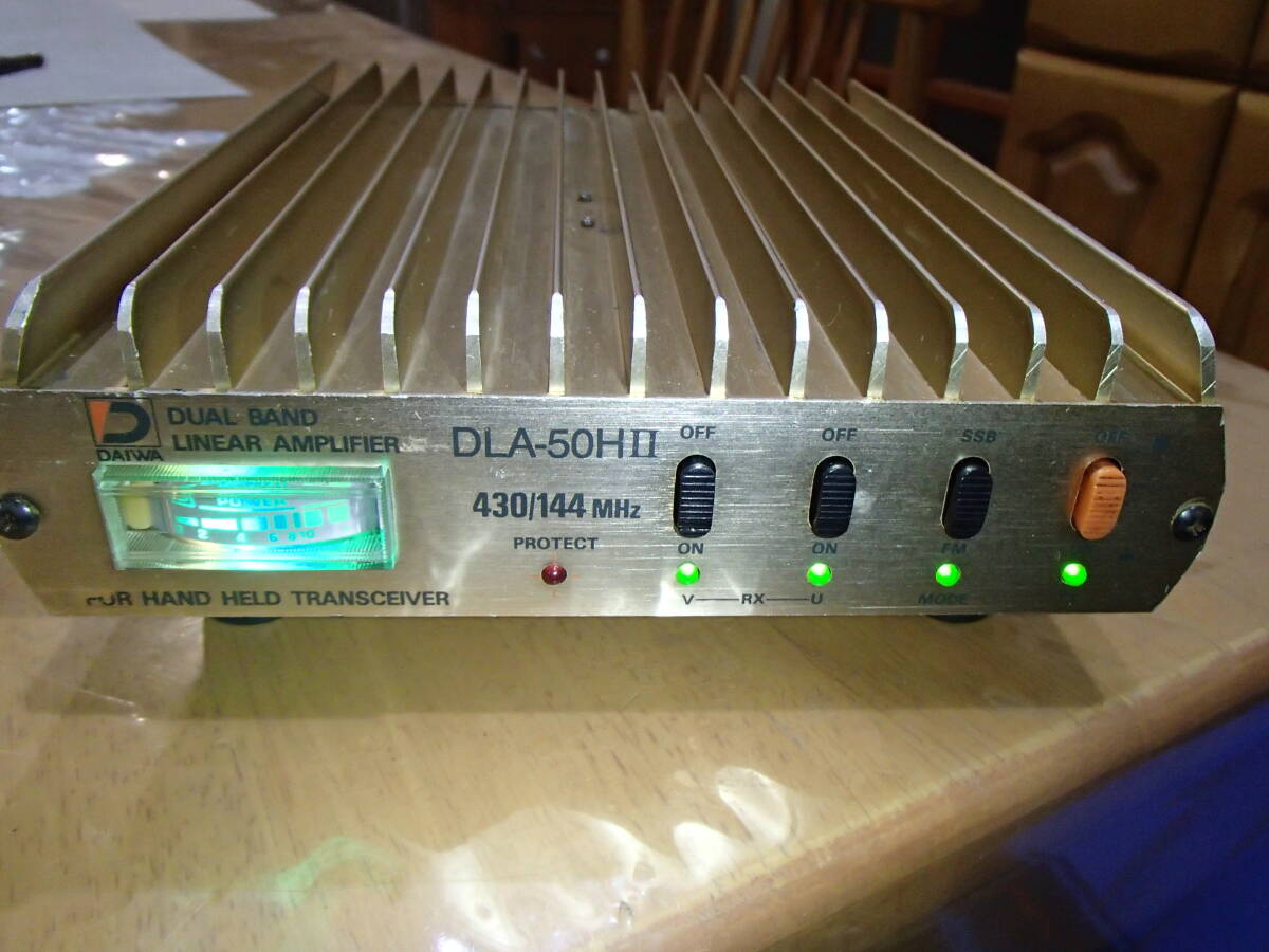 Yahoo!オークション - DAIWA DLA-50HⅡ リニアアンプ 430/144MHz (通電...