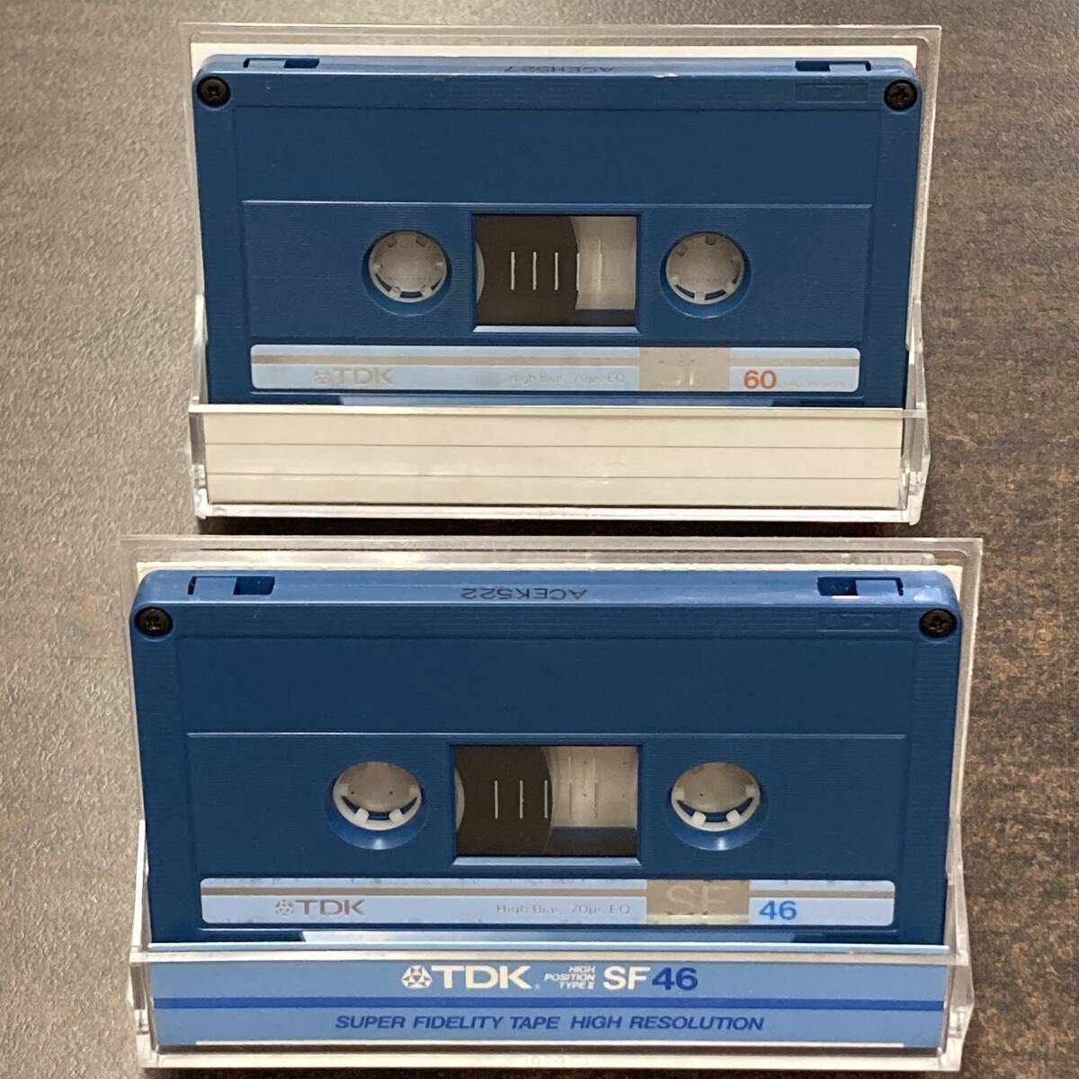 Yahoo!オークション - 601 TDK SF 46 60分 ハイポジ 2本 カセットテー...