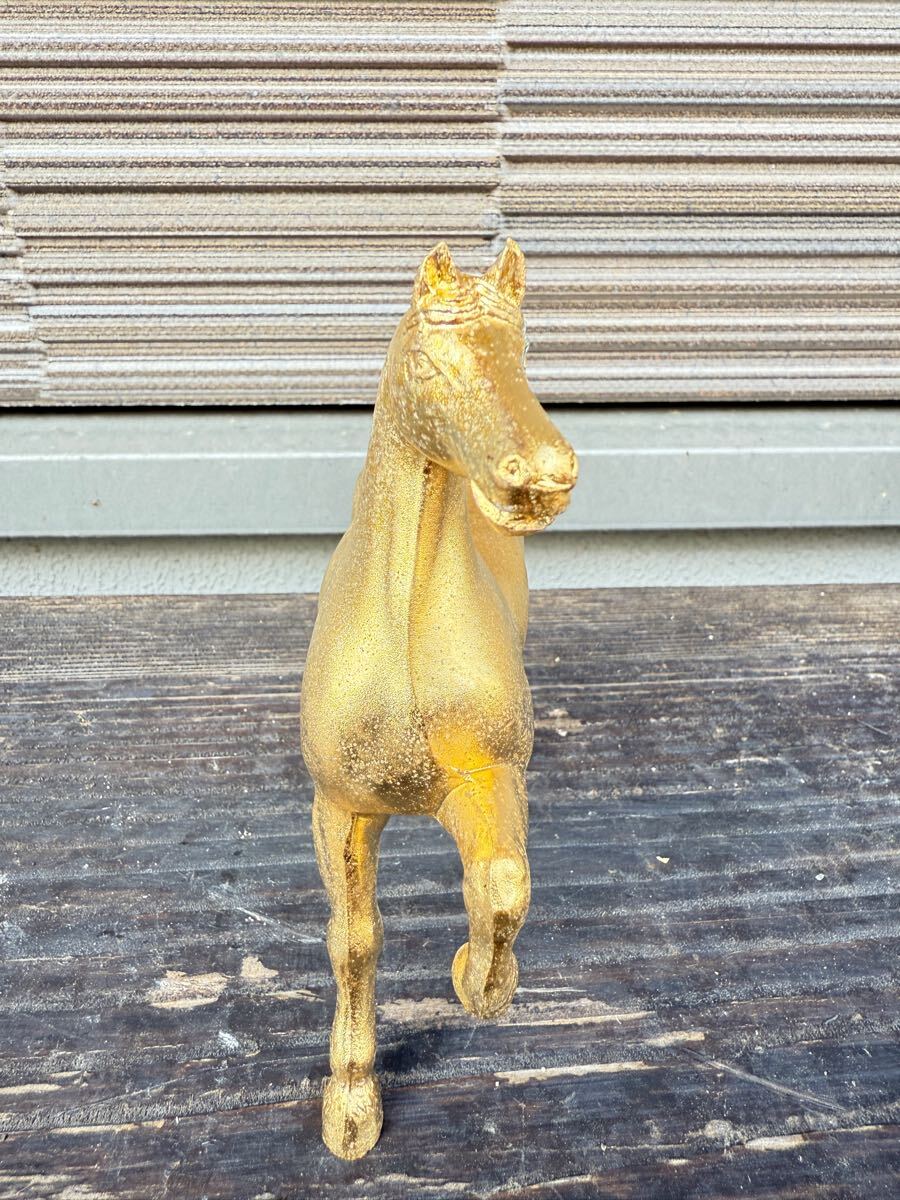 Yahoo!オークション - 24KGP 置物 馬 現状渡し