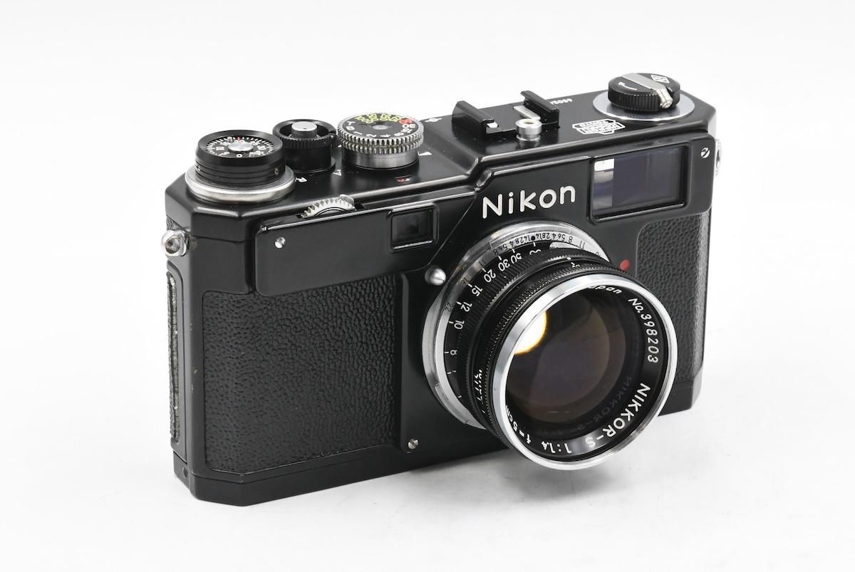 Yahoo!オークション - Nikon ニコン S4 + NIKKOR-S 5cm F1.4 ブラック ...