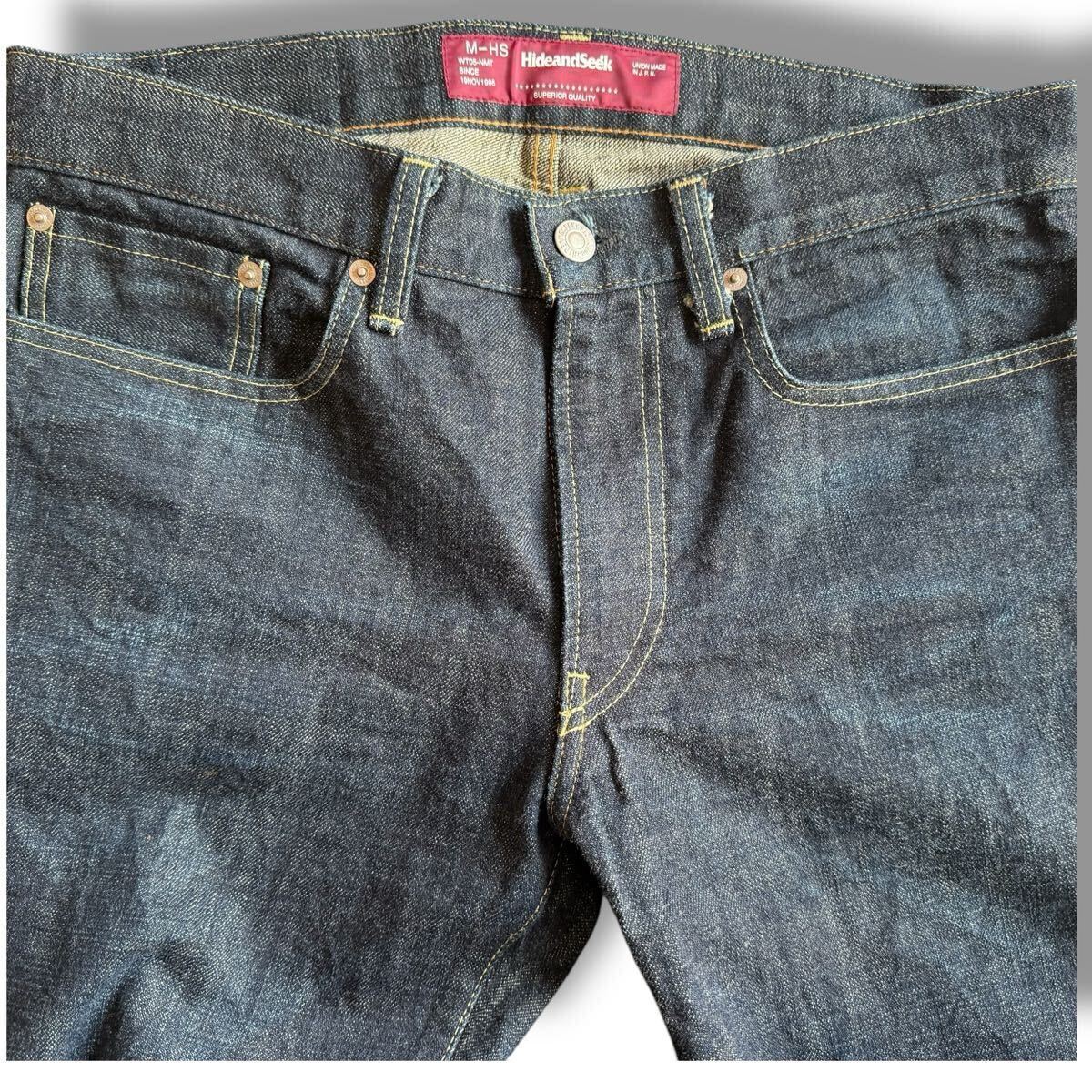 即決 hide and seek M w32位 デニムパンツ ハイドアンドシーク 即決 hide and seek M w32位 デニムパンツ ハイドアンドシーク