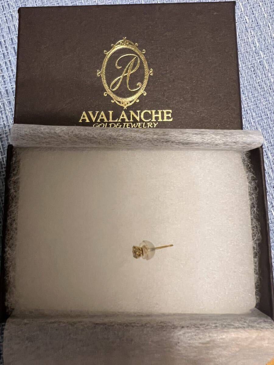 Yahoo!オークション - AVALANCHE アヴァランチ イエローゴールド K18 Y...