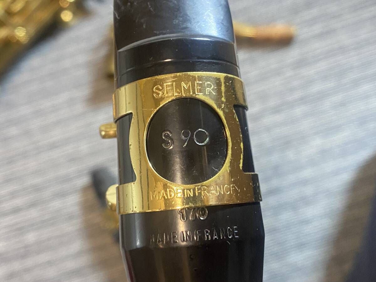 Yahoo!オークション - ARIA アルトサックス SELMER S90 170 マウスピー...