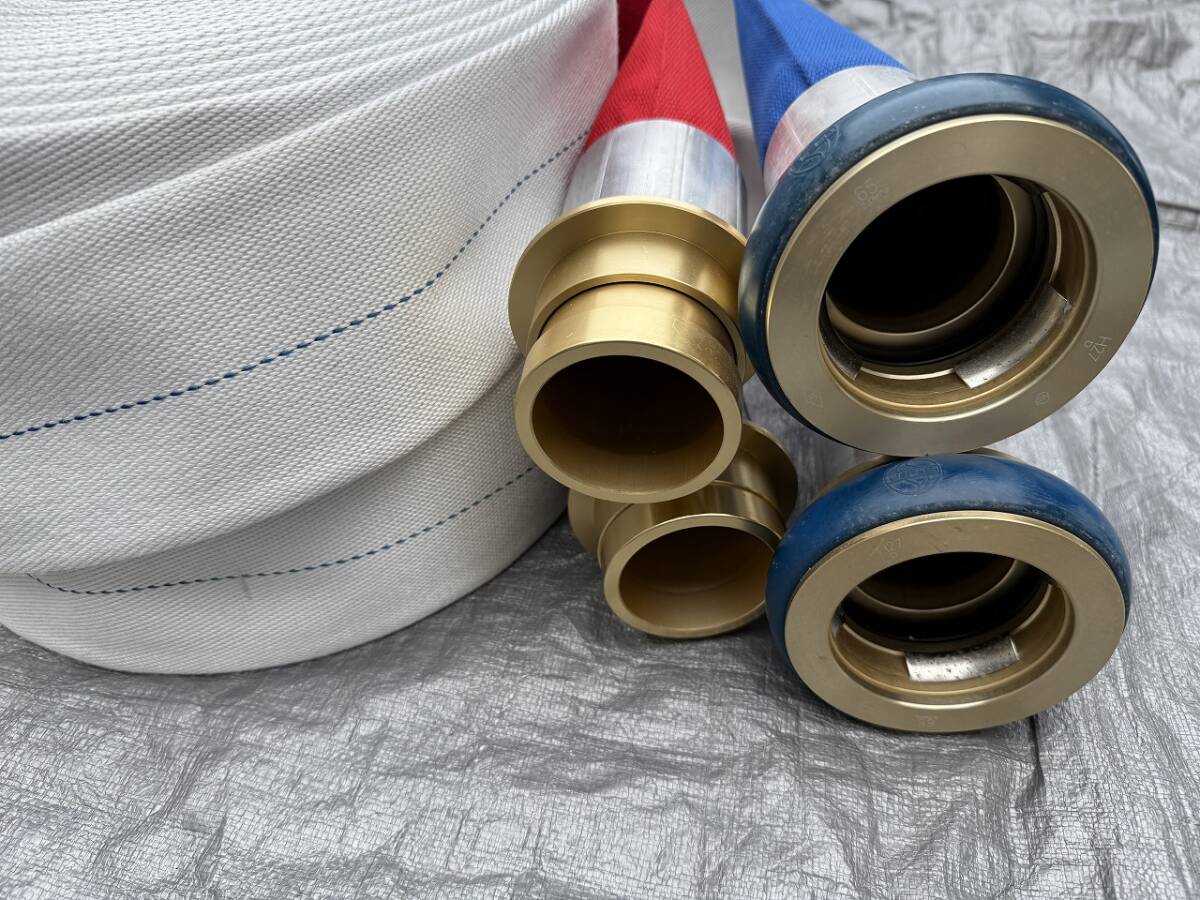 Yahoo!オークション - C 消防ホース 65A 20m 2本セット 2015年