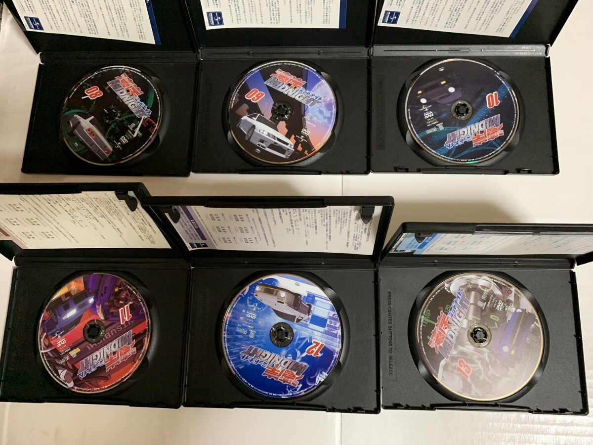 Yahoo!オークション - 稀少 湾岸ミッドナイト DVD 全13巻セット 【非...