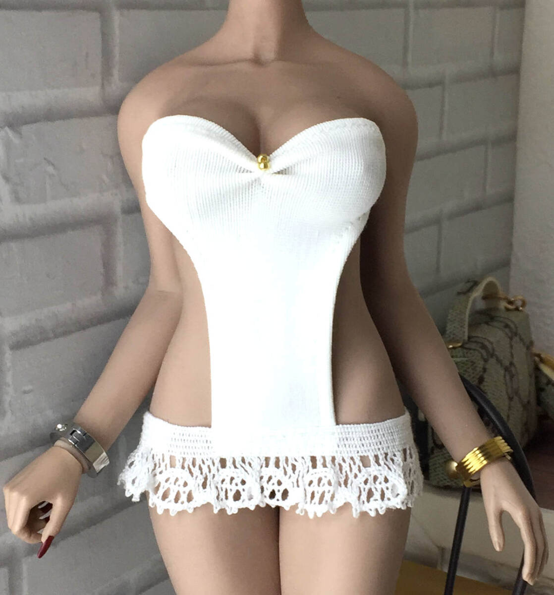 Yahoo!オークション - ホワイト色ワンピース1点 TBLeagueS42/S43/S52/...