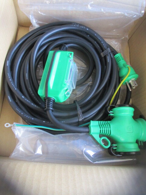 Yahoo!オークション - 日動工業 防雨型ポッキン延長ブレーカー PBW-EK1...