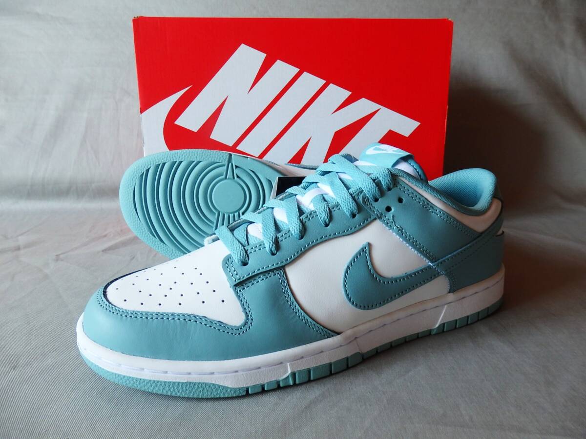 29cm 新品 NIKE Dunk Low Retro US11(29cm)Turquoise/W 29cm 新品 NIKE Dunk Low Retro US11(29cm)Turquoise/W