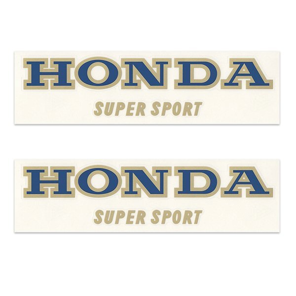 Yahoo!オークション - 【620】CB400F タンクデカール 青文字183mm 398...