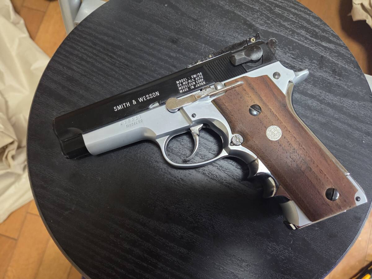 Yahoo!オークション - WA MGC M59 コンバットカスタム エジプトグリッ...