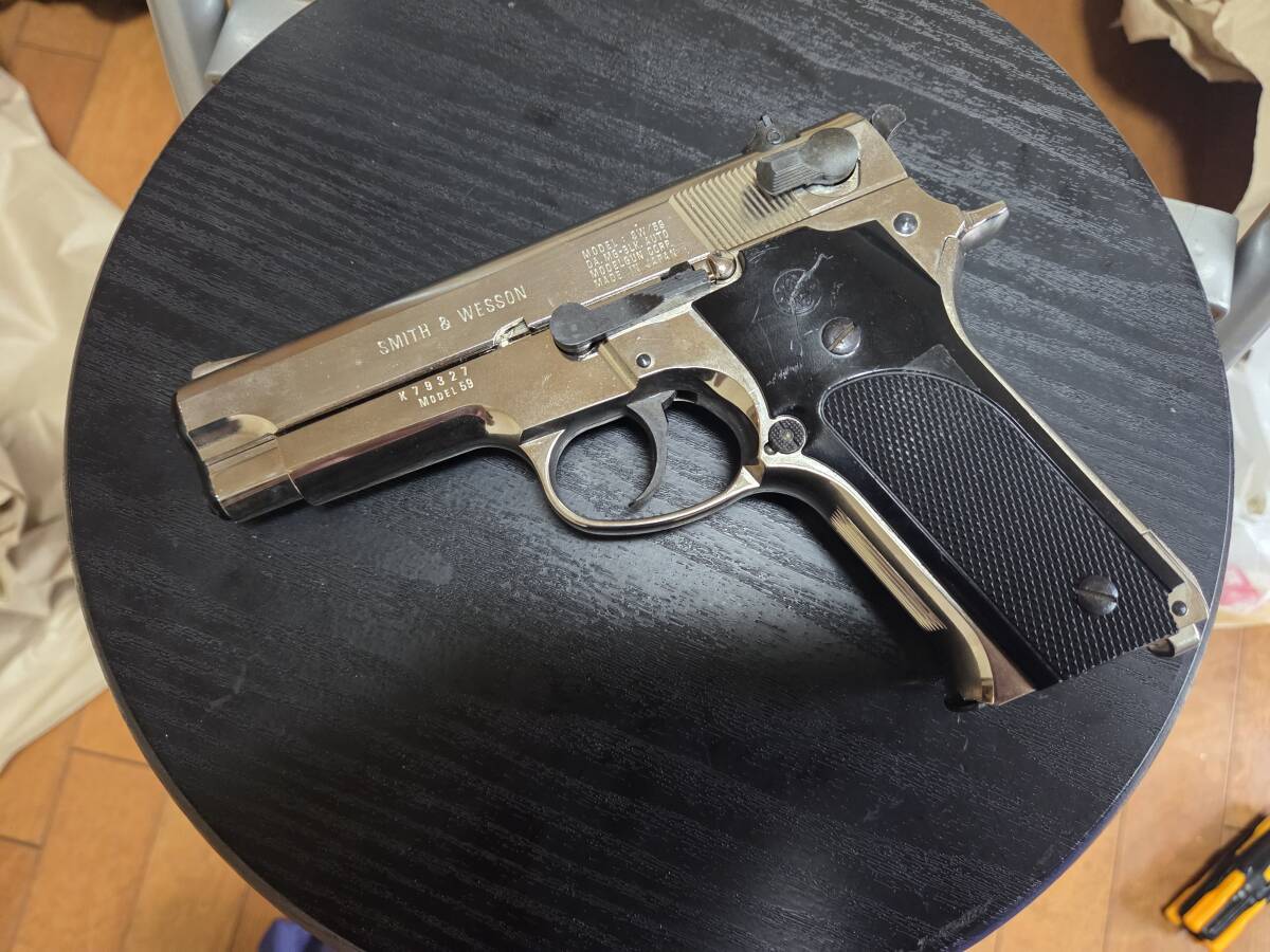 Yahoo!オークション - MGC M59 オールシルバー レア