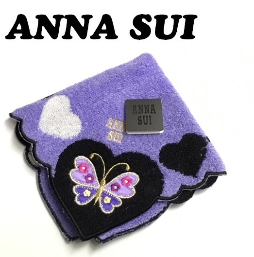 Yahoo!オークション - 【ANNA SUI】(NO.2395)アナスイ タオルハンカチ ...