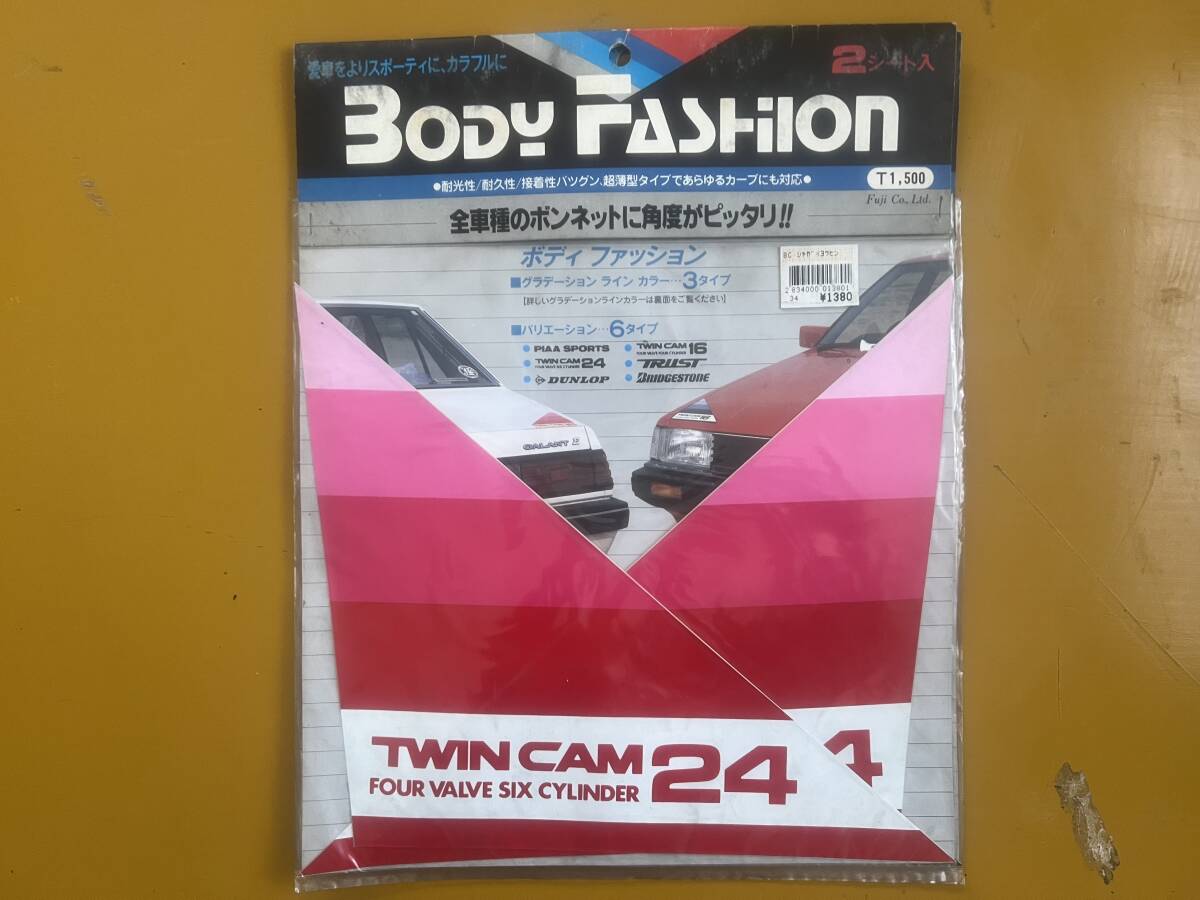 Yahoo!オークション - 当時物 BODY FASHION TWIN CAM24 ステッカー マ...
