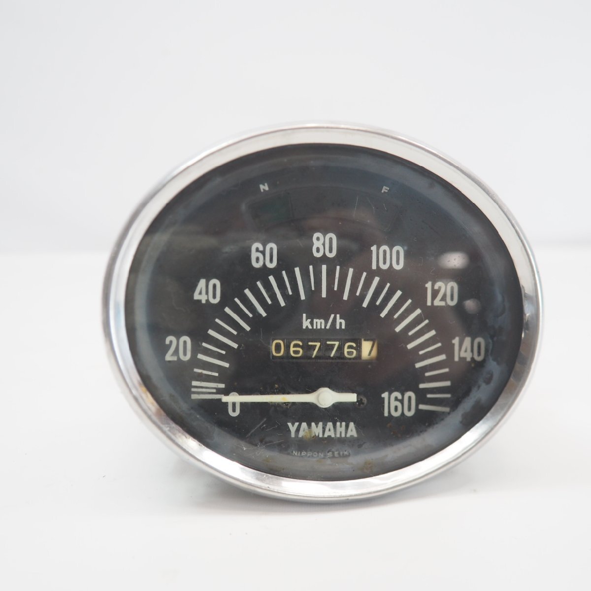 Yahoo!オークション - ヤマハ 純正 メーター 160km 125 AS1 スピードメ...