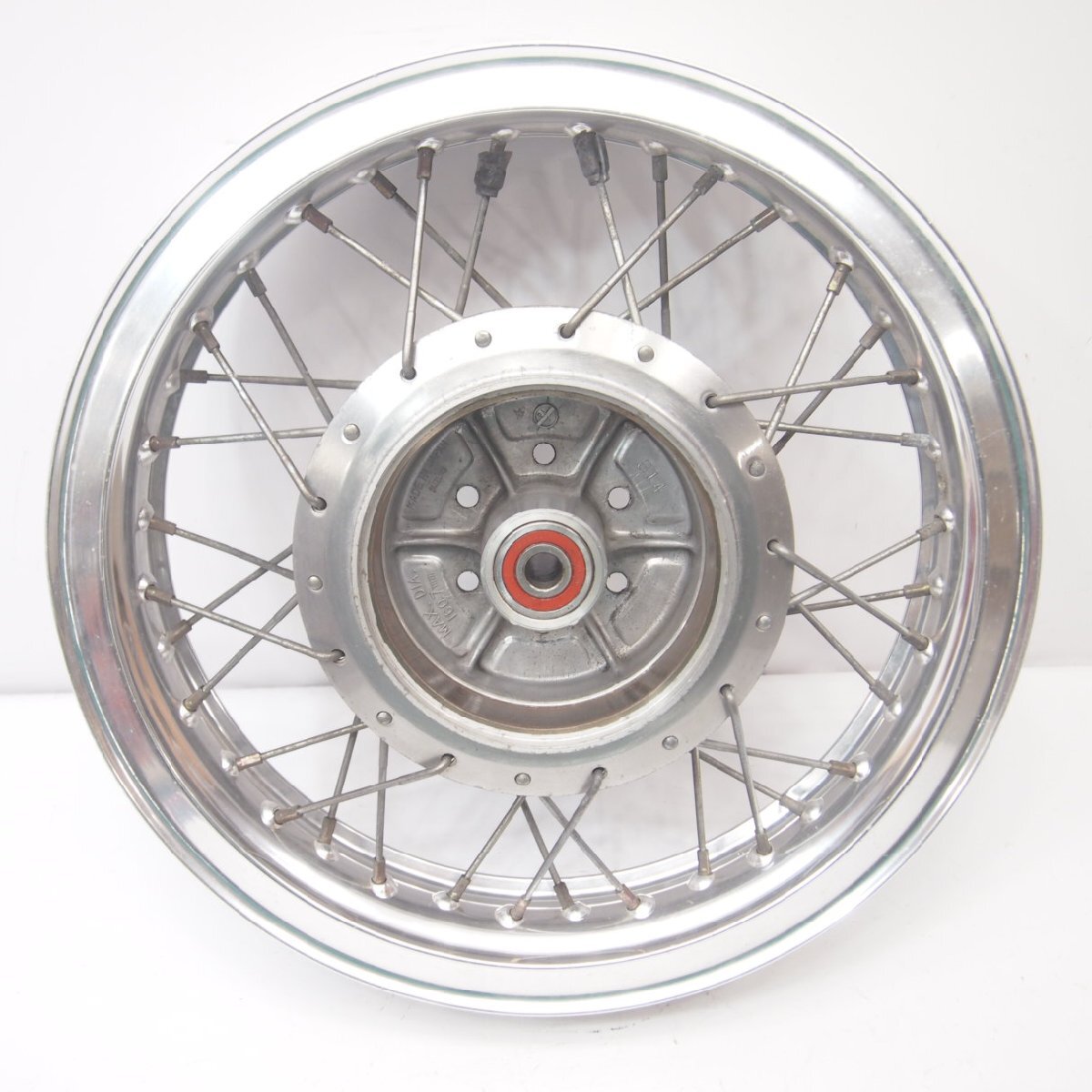 Yahoo!オークション - ST400純正リアホイール 部分ちょいヒット ウェイ...