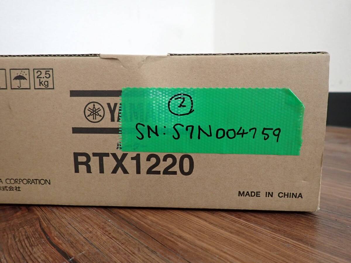 Yahoo!オークション - 中古 VPNルーター YAMAHA RTX1220 ヤマハ 100-24...