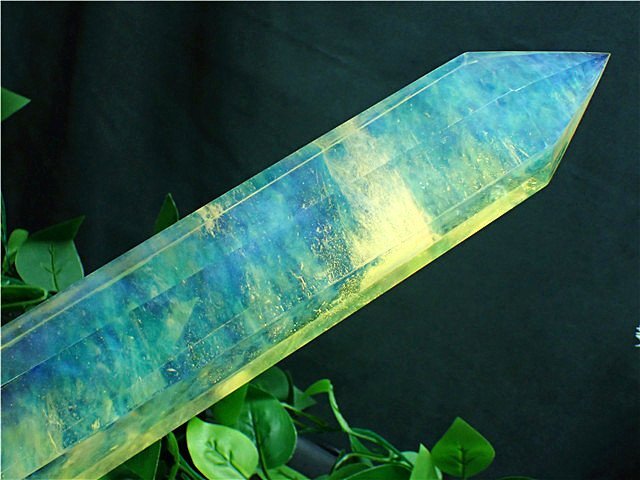 Yahoo!オークション - 1850g 318mm 超綺麗シトリン六角柱184D2-86D11D