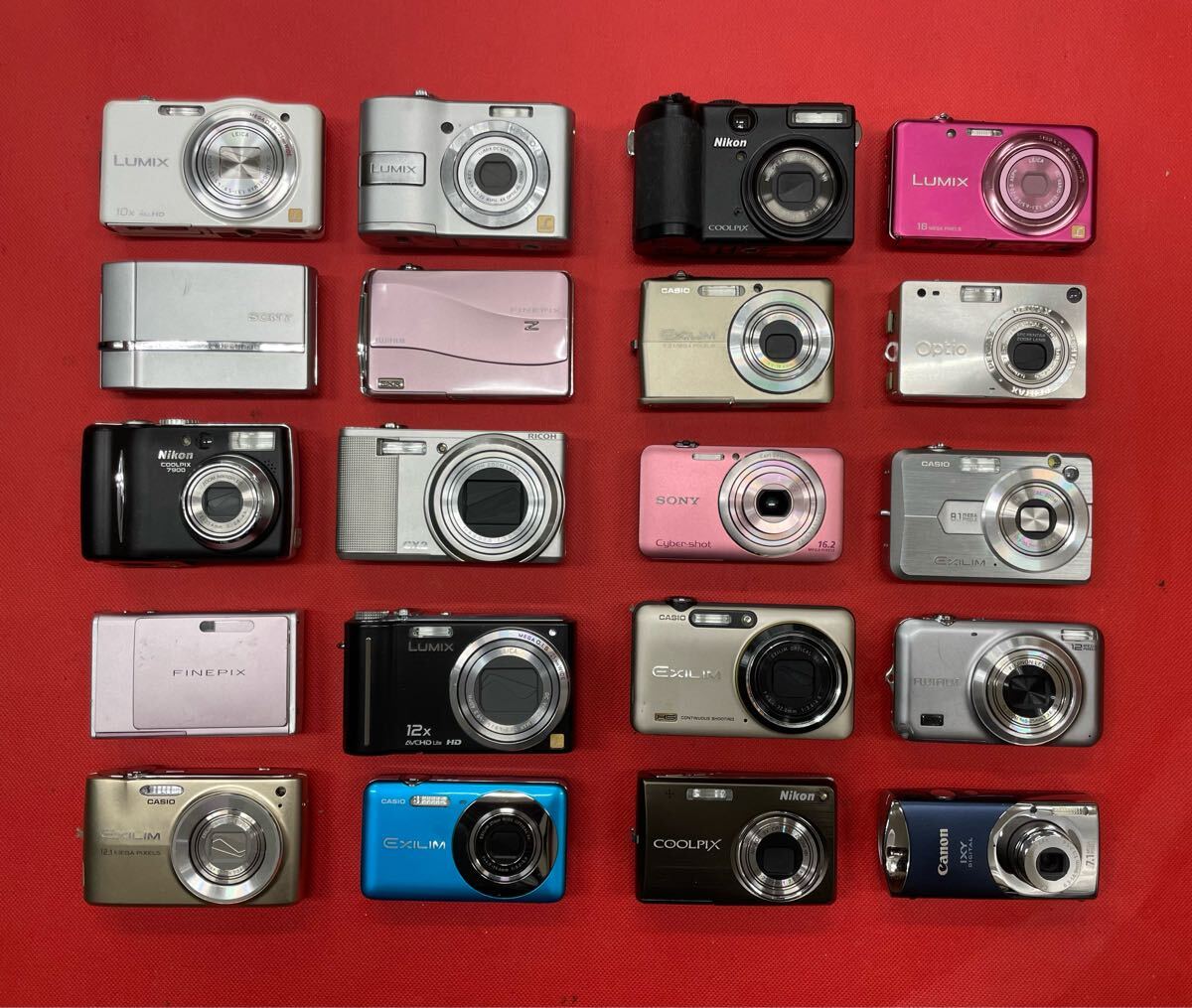 Yahoo!オークション - （C39）20個 デジタルカメラ まとめ売り Canon N...