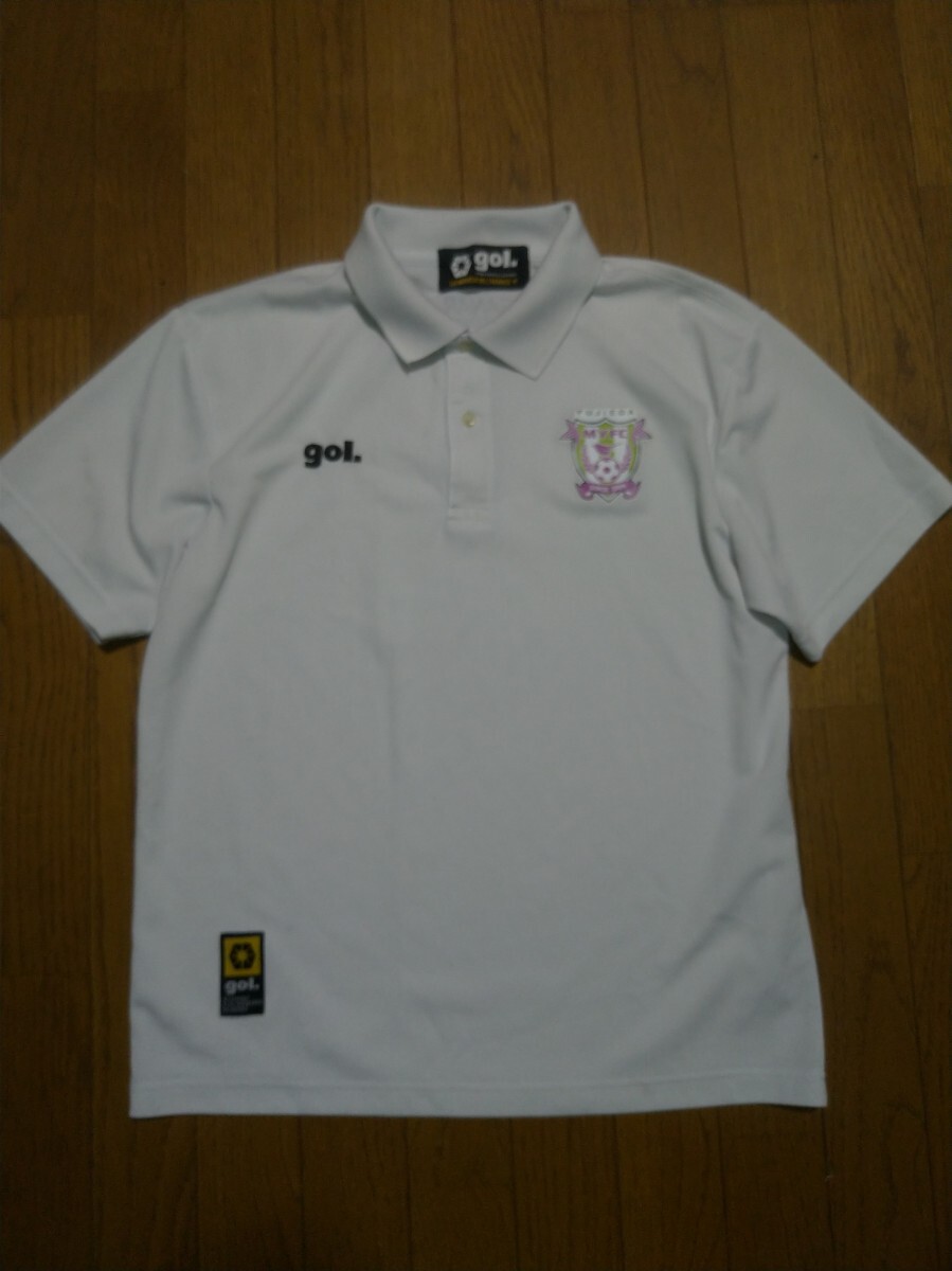 Yahoo!オークション - 貴重 選手支給品 藤枝MYFC gol 半袖ポロシャツ ...