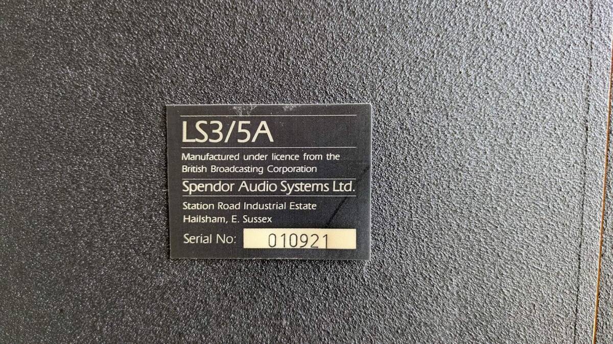 Yahoo!オークション - Spendor LS3/5A