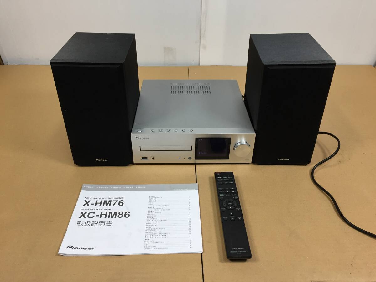 Yahoo!オークション - PIONEER パイオニア システムコンポ XC-HM76 S-H...