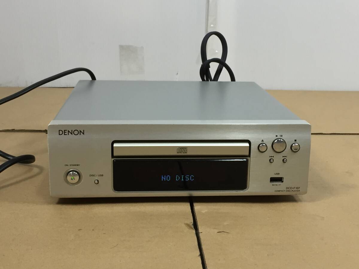 Yahoo!オークション - DENON デノン CDプレーヤー DCD-F107
