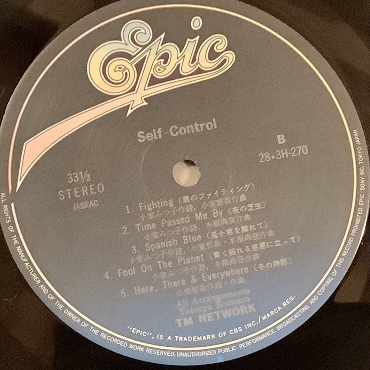 Yahoo!オークション - LP TM Network／Self Contril 良好品