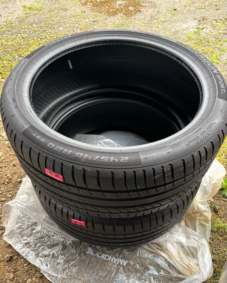 Yahoo!オークション - バリ溝 ピレリ ドラゴンスポーツ 245/40/R20 2本...