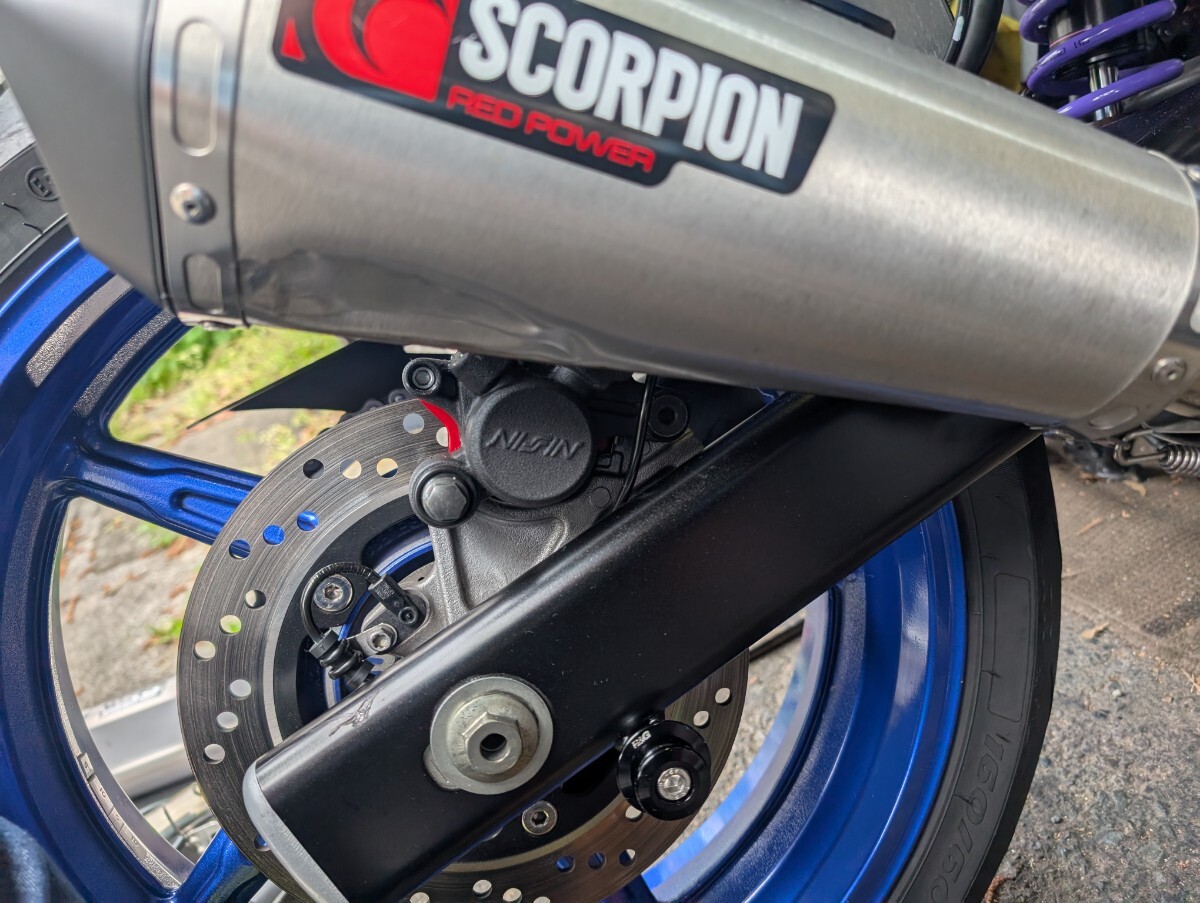 Yahoo!オークション - sv650 sv650x スコーピオン マフラー スリップオ...