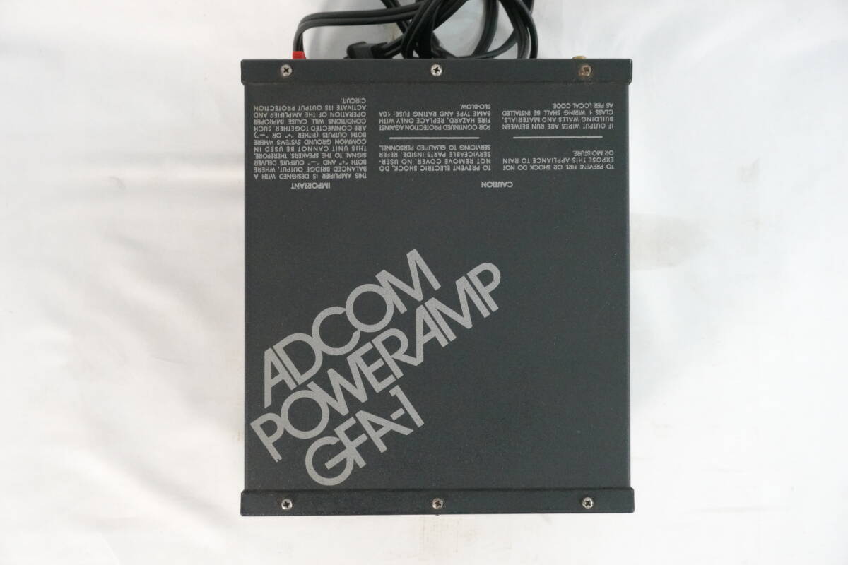 Yahoo!オークション - ADCOM GFA-1 パワーアンプ アドコム オーディオ...