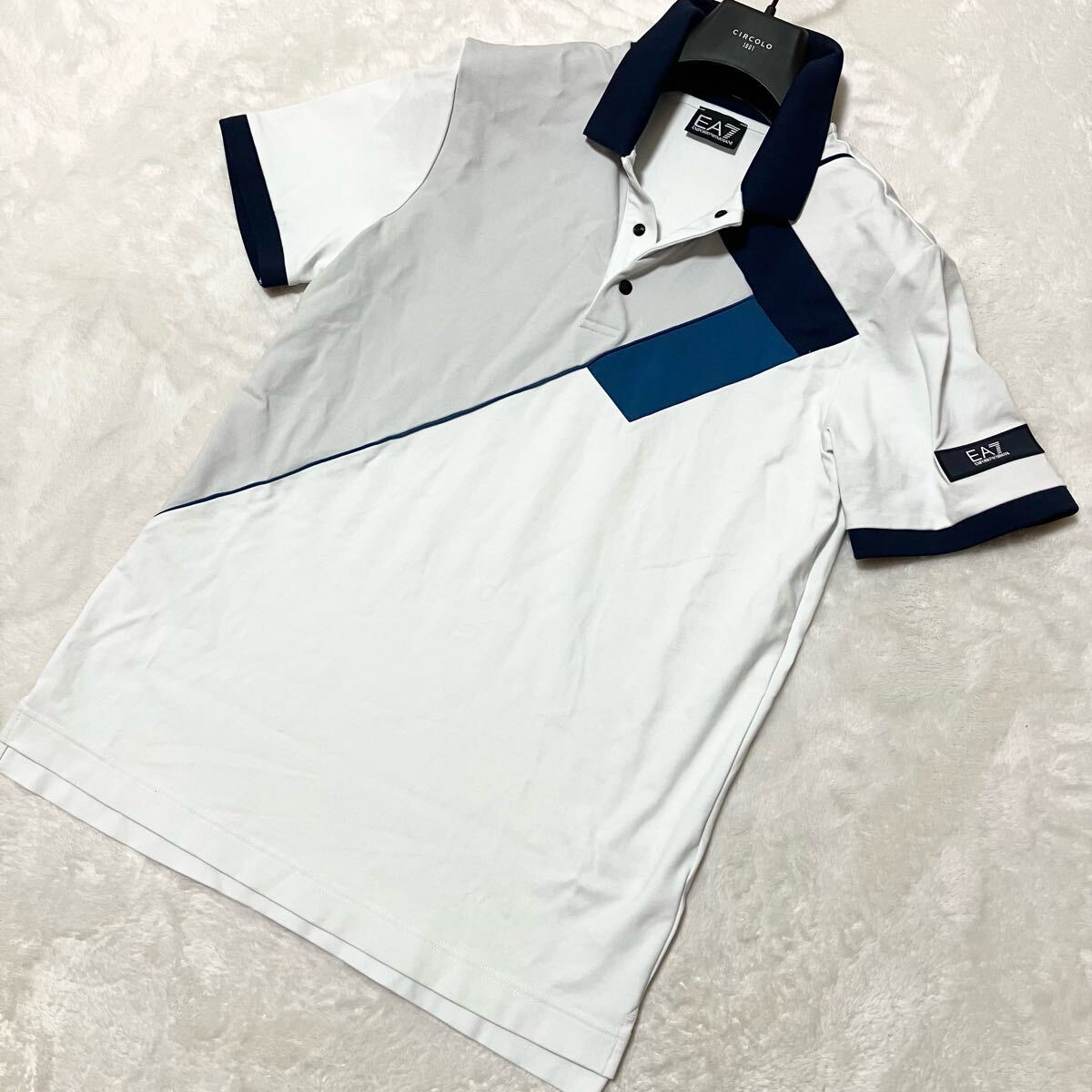 EMPORIO ARMANI エンポリオアルマーニ ポロシャツ EA7 サイズM EMPORIO ARMANI エンポリオアルマーニ ポロシャツ EA7 サイズM