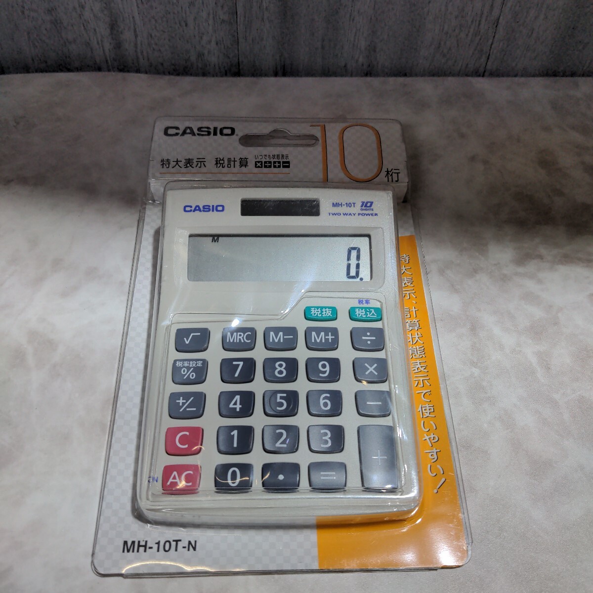 Yahoo!オークション - y042210s カシオ 卓上 10桁電卓 MH-10T-N