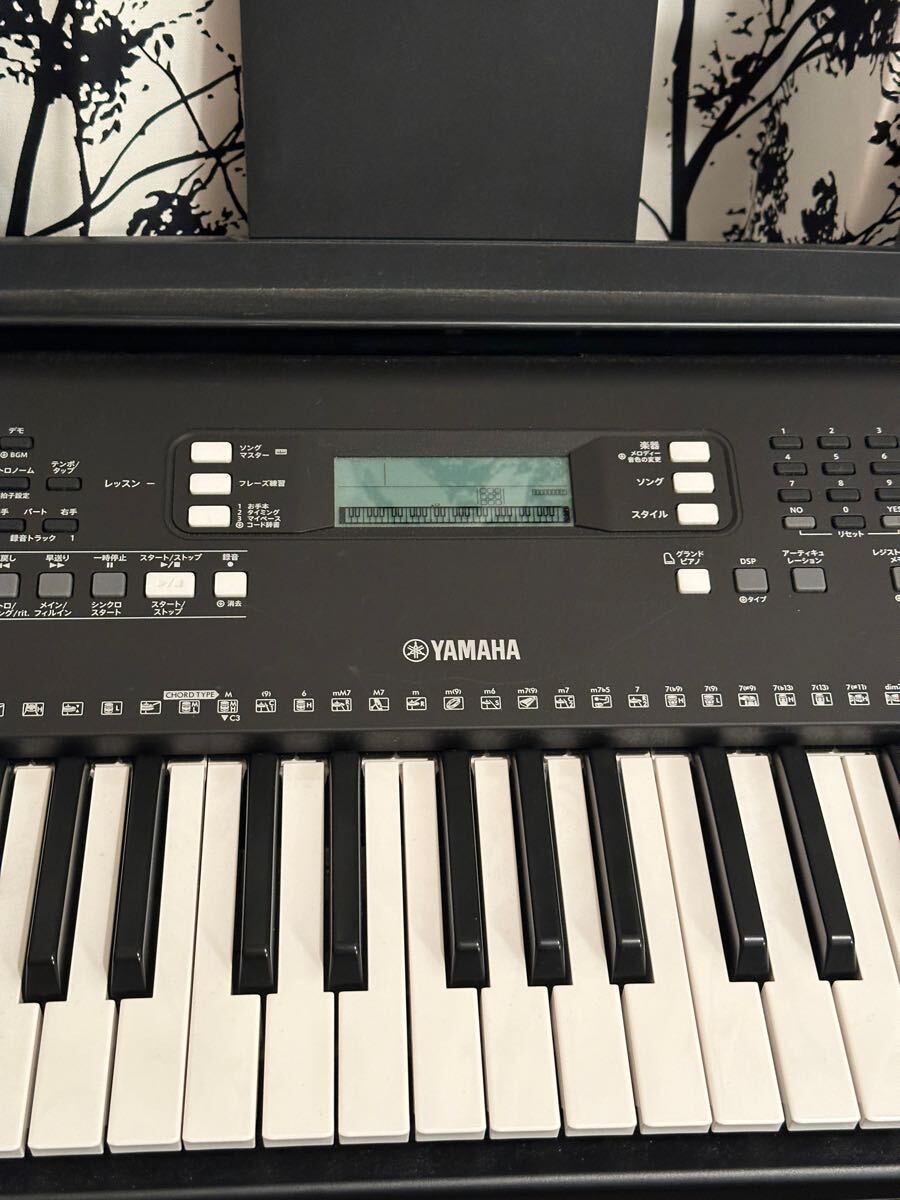 Yahoo!オークション - Yamaha PSR-E373 61鍵盤 電子キーボード スタン...
