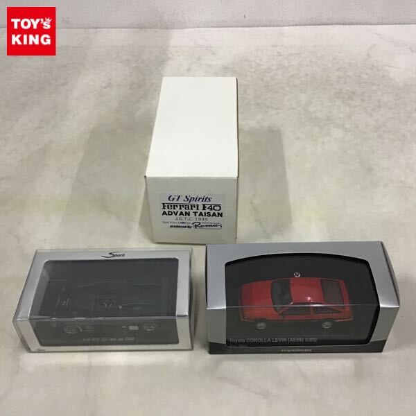 Yahoo!オークション - 1円〜 京商 等 1/43 トヨタ カローラ レビン AE8...