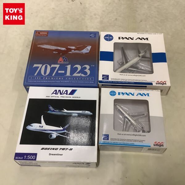 1円〜 全日空商事 等 1/500 他 ANA ボーイング 787-8 PAN AM 1円〜 全日空商事 等 1/500 他 ANA ボーイング 787-8 PAN AM