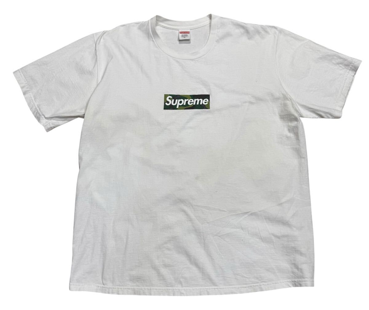 Yahoo!オークション - 23aw supreme BOX LOGO T-shirt シュプリーム ボ...