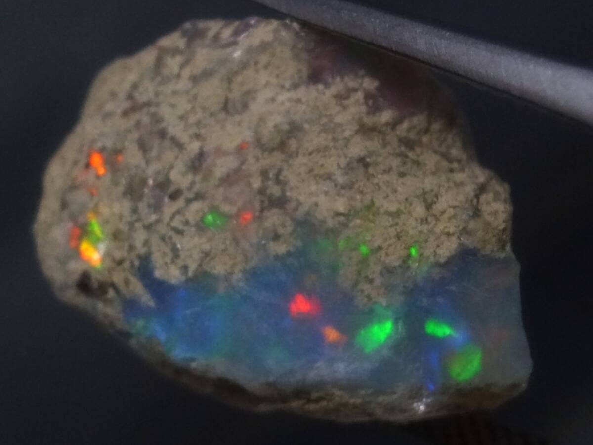 Yahoo!オークション - 12.26ct 新品・天然オパール母岩付き原石 エチオ...