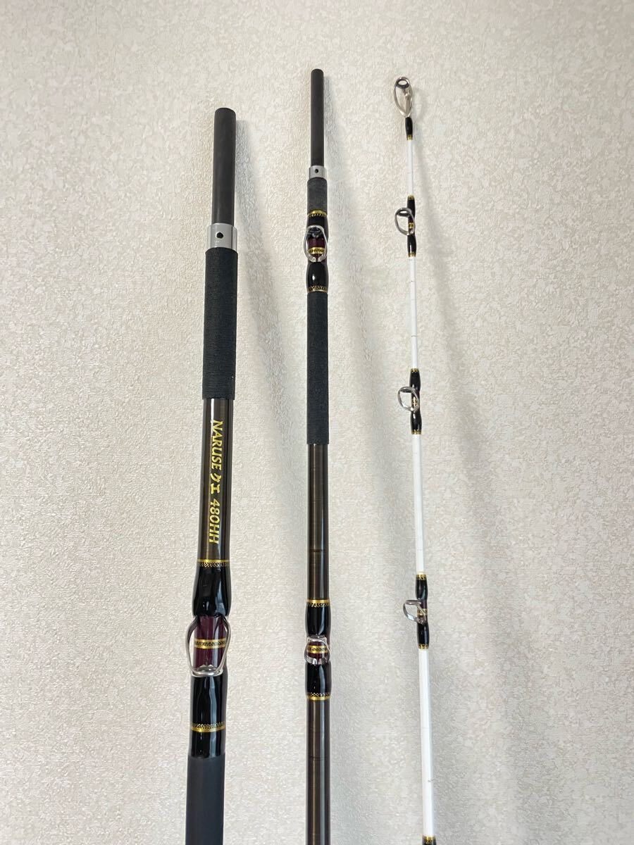 Yahoo!オークション - 1スタ 鳴瀬九絵 480HH ゼニス クエ竿 クエ 底物 ...