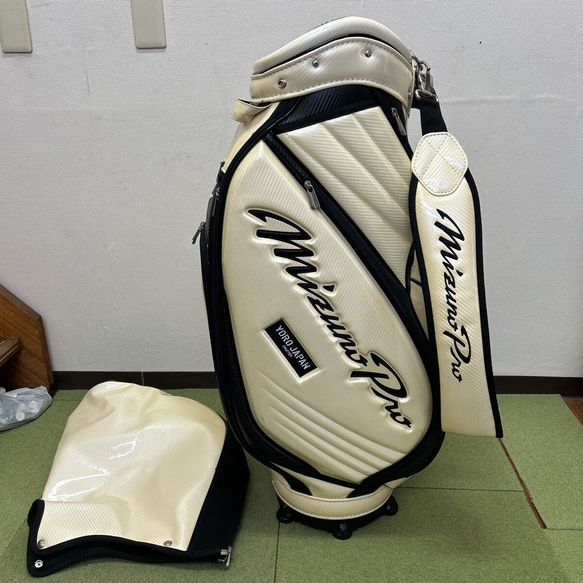 Yahoo!オークション - A629 MIZUNO PRO YORO JAPAN CRAFT キャディーバ...