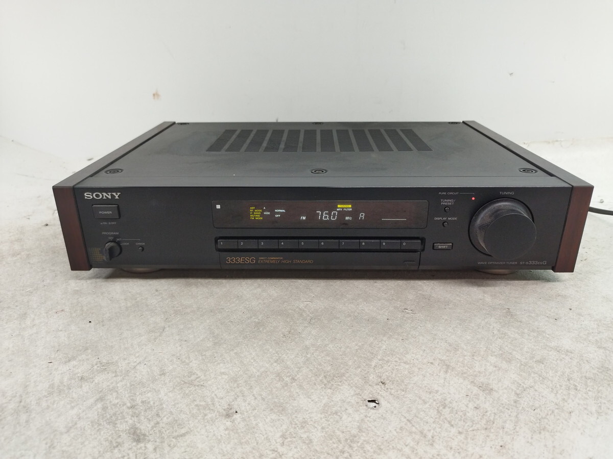Yahoo!オークション - a4-057 SONY ST-S333ESG チューナー ソニー