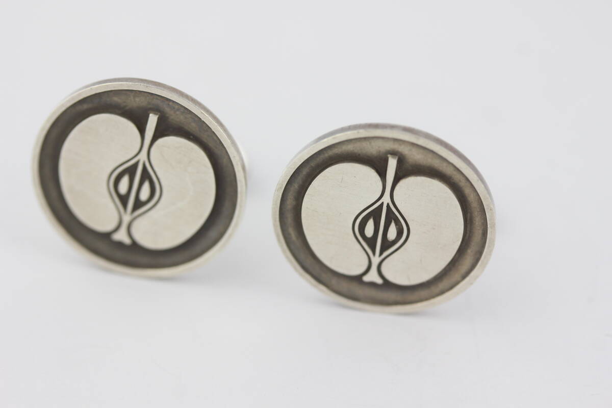 GEORG JENSEN ジョージジェンセン 111 アップル cufflinks GEORG JENSEN ジョージジェンセン 111 アップル cufflinks