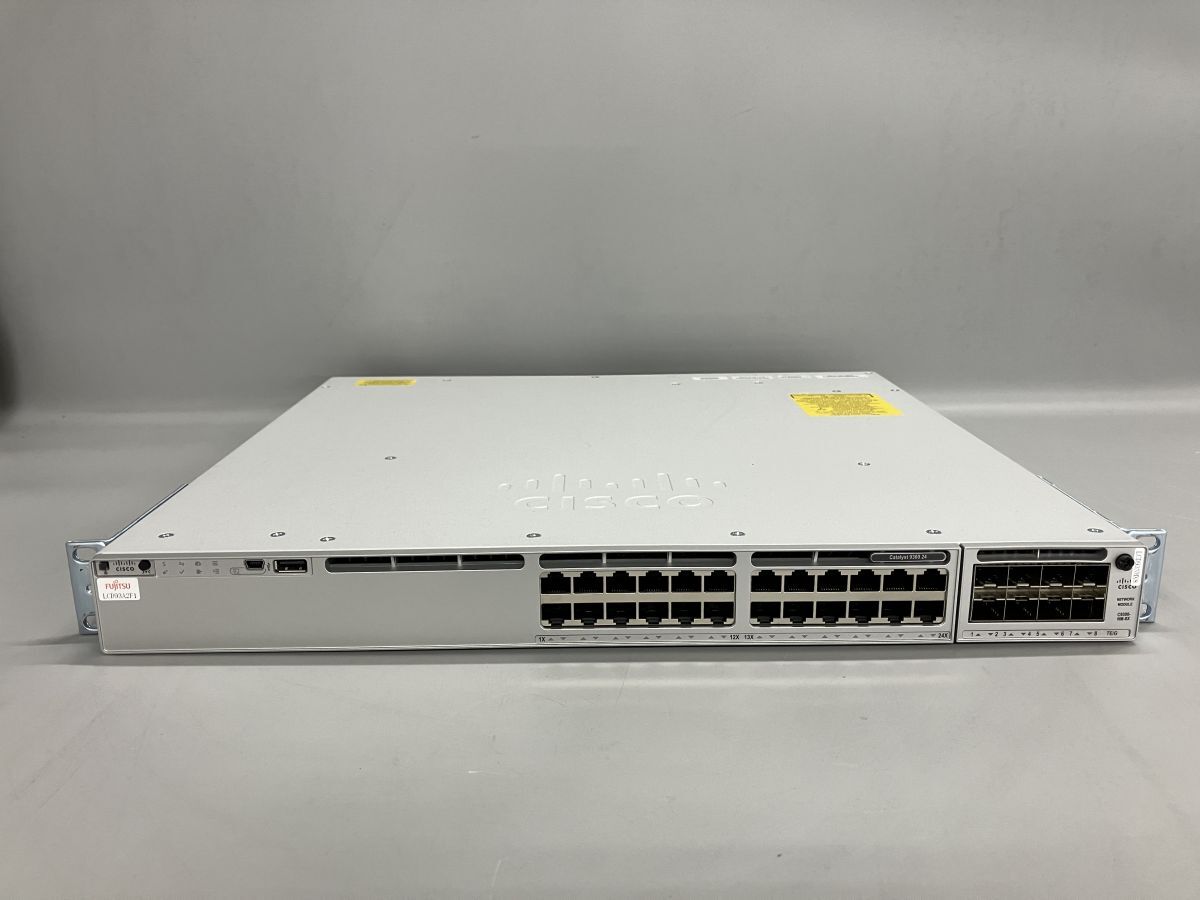 Yahoo!オークション - Cisco Catalyst C9300-24T-A V03 動作確認・初期...