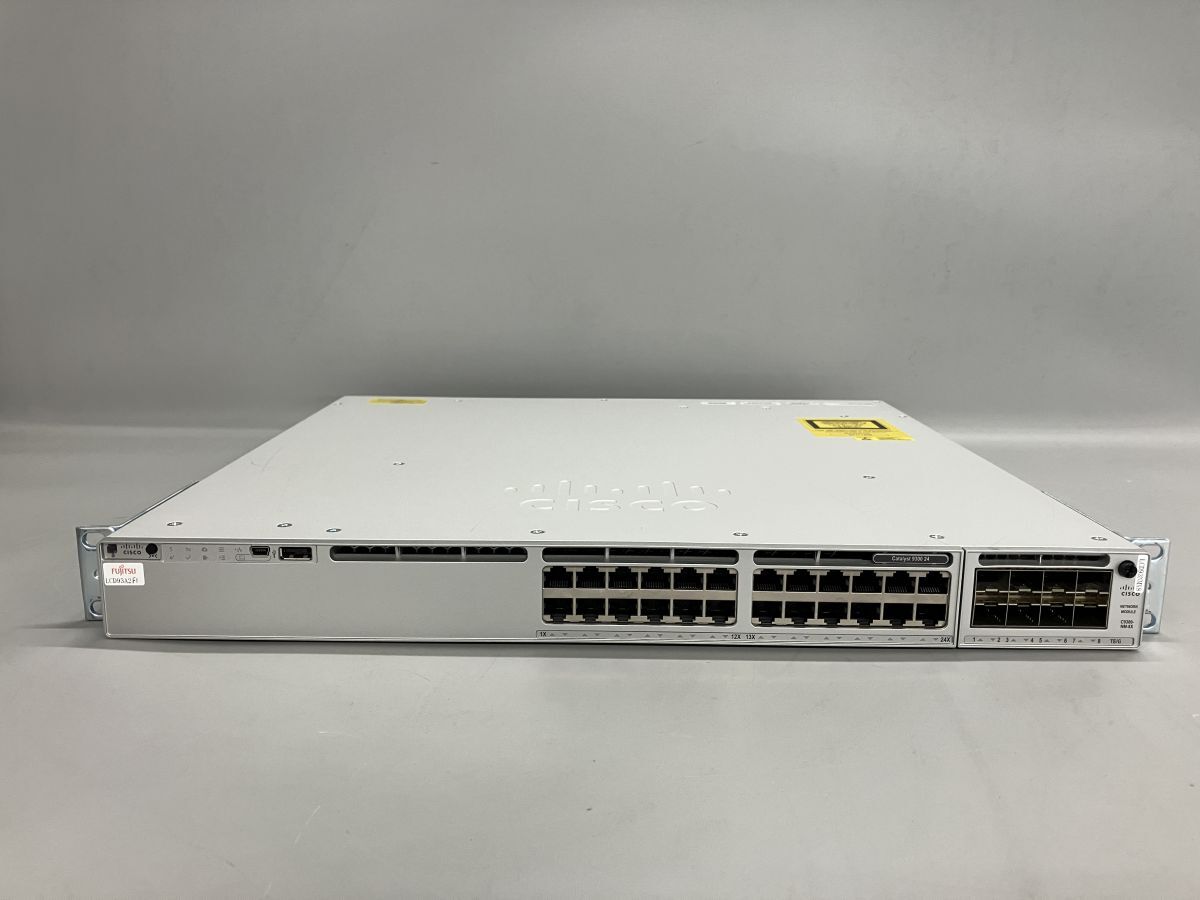 Yahoo!オークション - Cisco Catalyst C9300-24T-A V01 動作確認・初期...